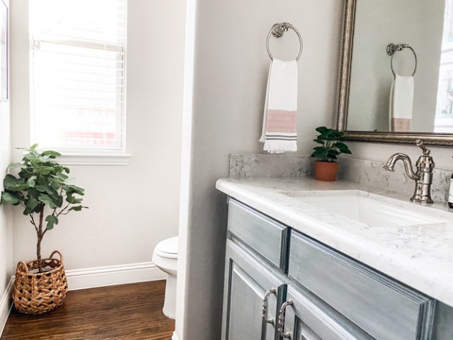 Modern French Farmhouse Spring Home Tour - A Poised Perspective