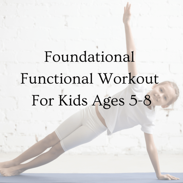 Functional Fitness For Kids - A Poised Perspective